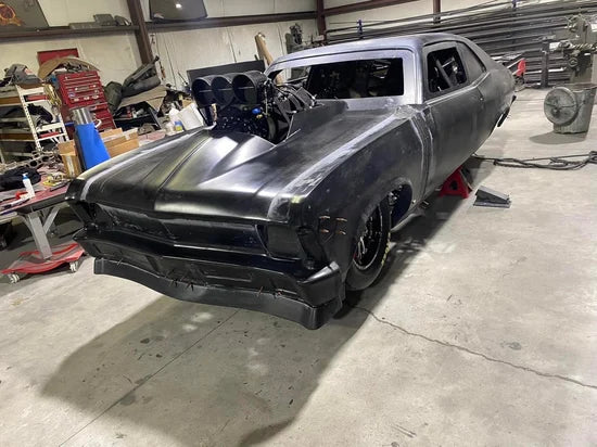 5" Sunoco Style 1968-74 Chevy II / Nova Hood – Atlas Race Parts